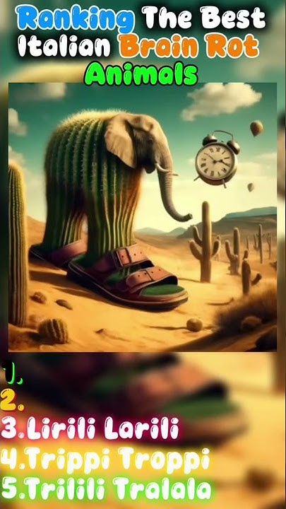 Ranking The Best Italian Brain Rot Animals - YouTube