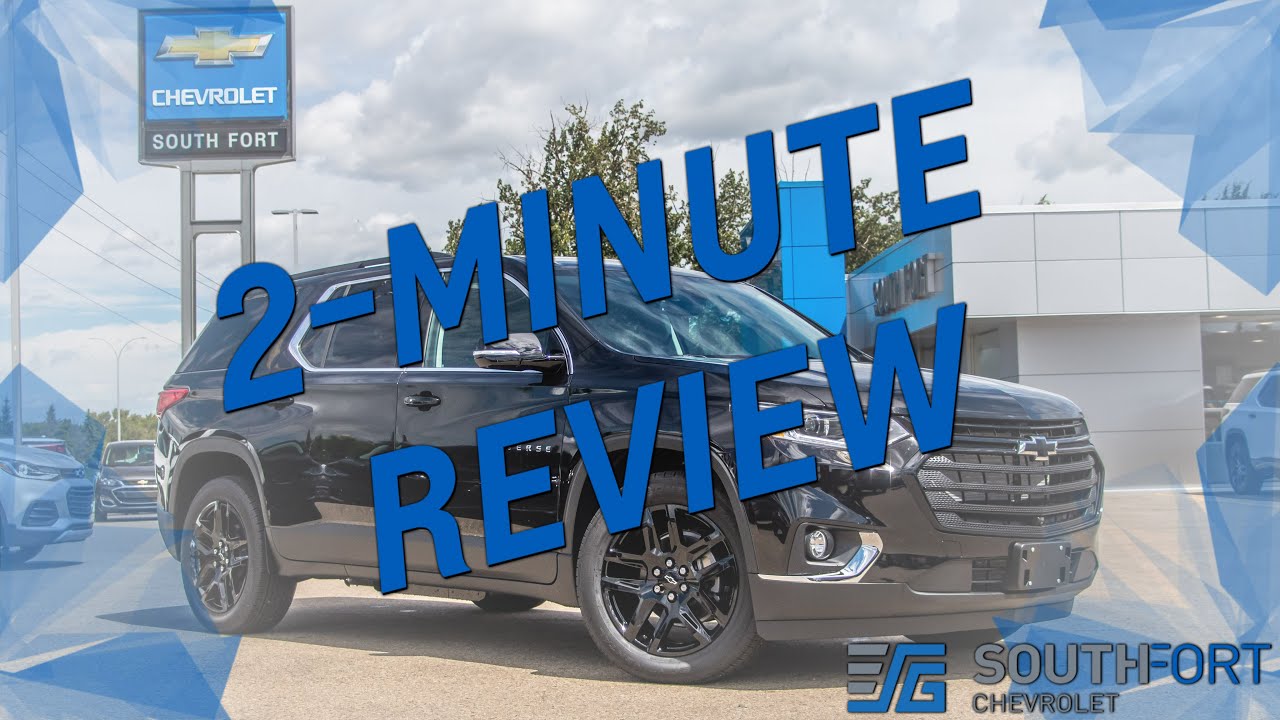 2020 Chevrolet Traverse LT True North Midnight Edition AWD Review ...