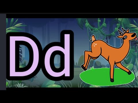 D for Deer 🦌#phonics_song #letslearnenglishandparagraphs #ChuChutv # ...