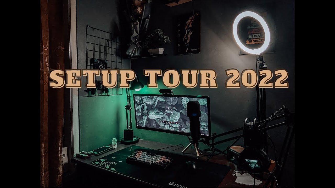 TOUR DESK SETUP 2022 BUDGET MAHASISWA - YouTube