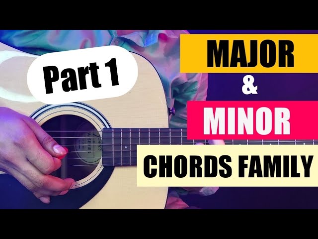 Major And Minor Chords Family Full Explain | All Chords Progressions ...