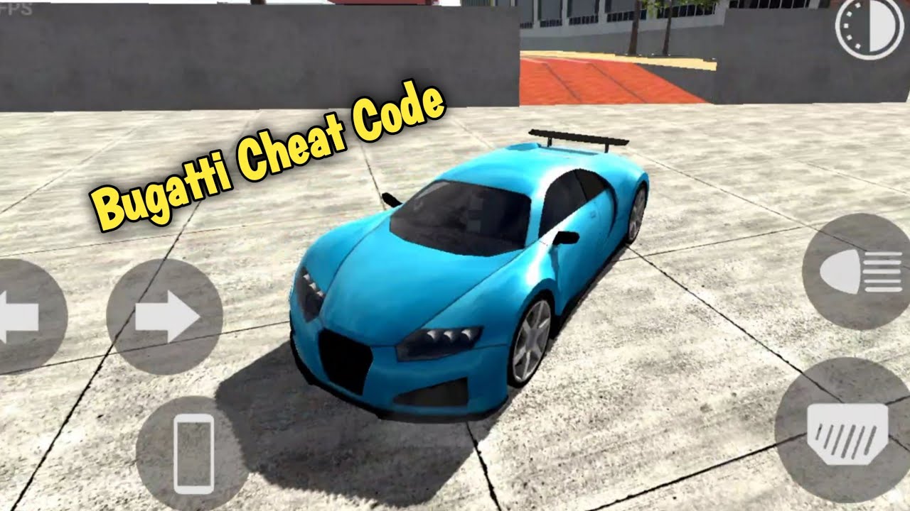 Bugatti Cheat Code? Indian Bike Driving 3d | Rzu Gamer - YouTube