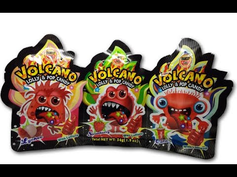 Volcano Popping Candy | Hawaii Candy | Review - YouTube