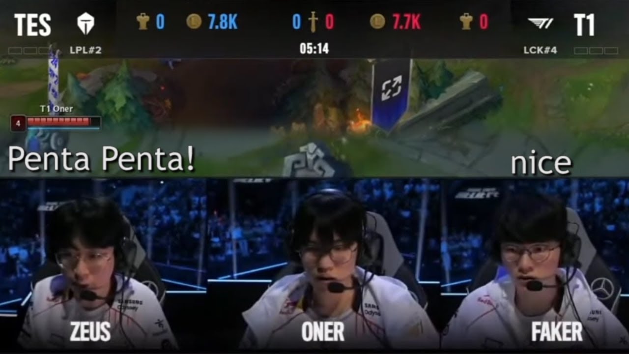 T1 vs TES Highlights - Worlds 2024 Quarterfinals - YouTube