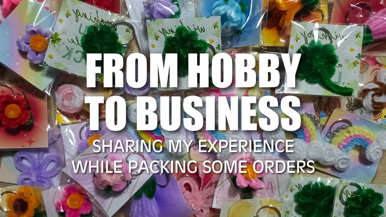 Packing Fuzzy Wire Keychains | How I Started My Small Business ...