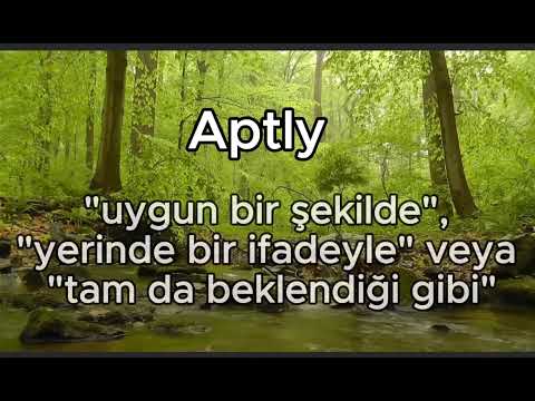 İLERİ SEVİYE İNGİLİZCE KELİMELER 5