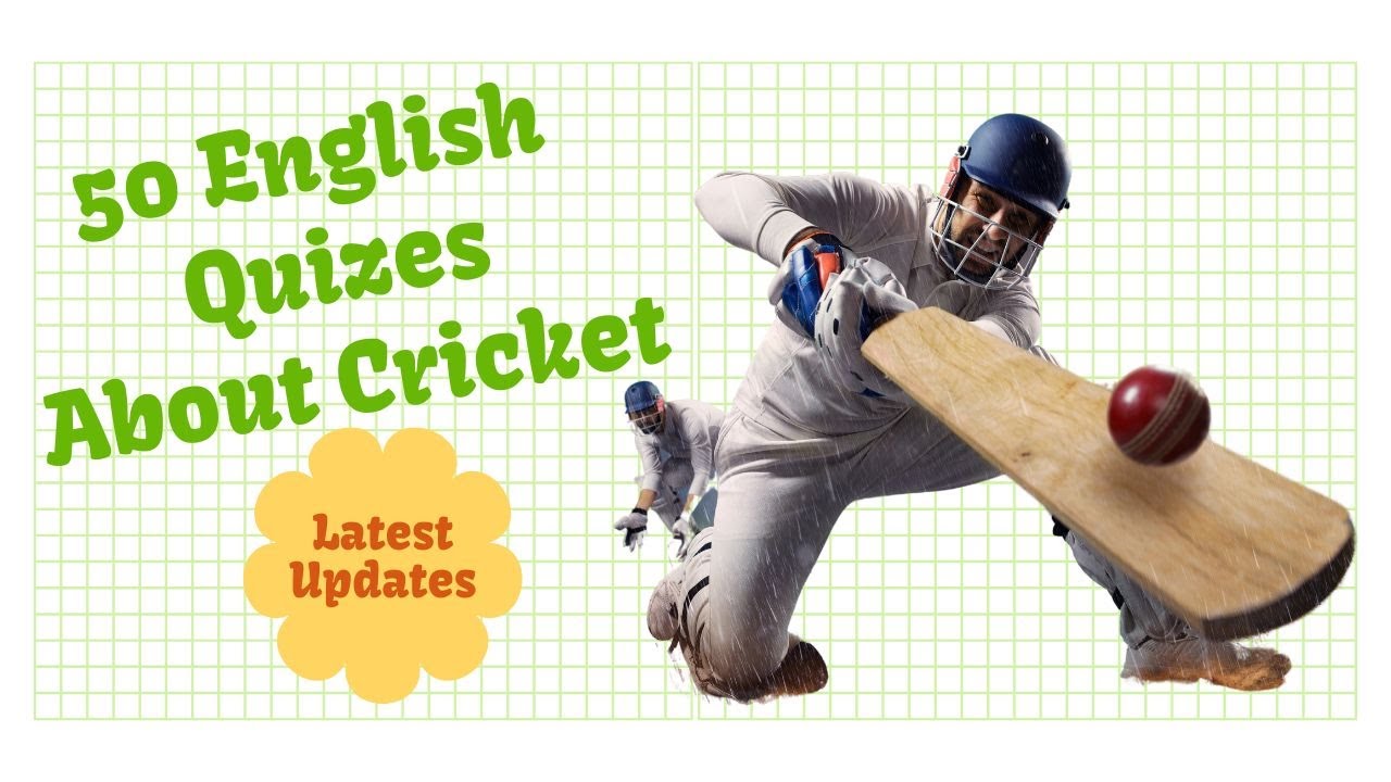 50 Cricket Questions & Answers in English | Fun Cricket Trivia Quiz ...