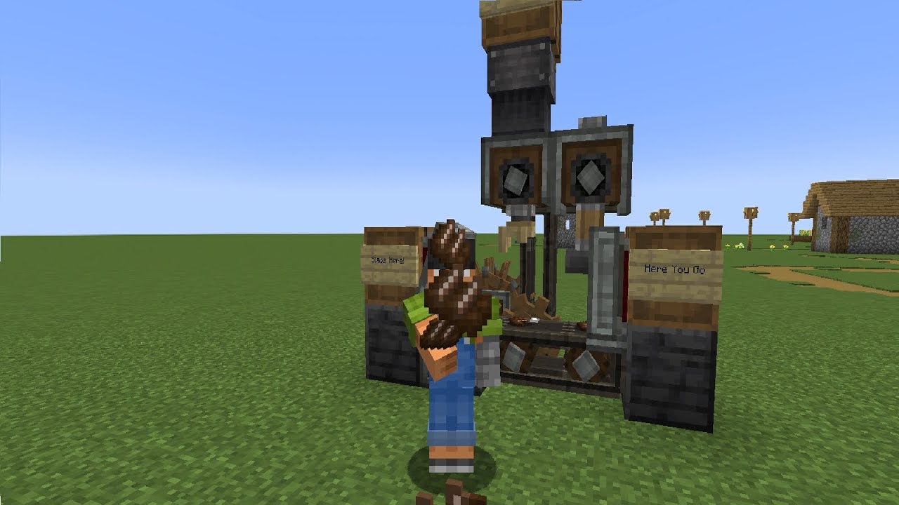 How to make Narrow Train Tracks in Minecraft: Create Steam and Rails ...