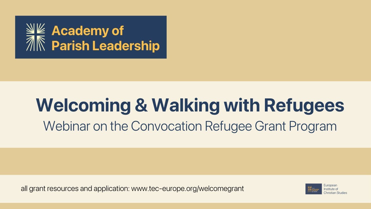 A Webinar on The Convocation Refugee Grant Program: Welcoming and ...