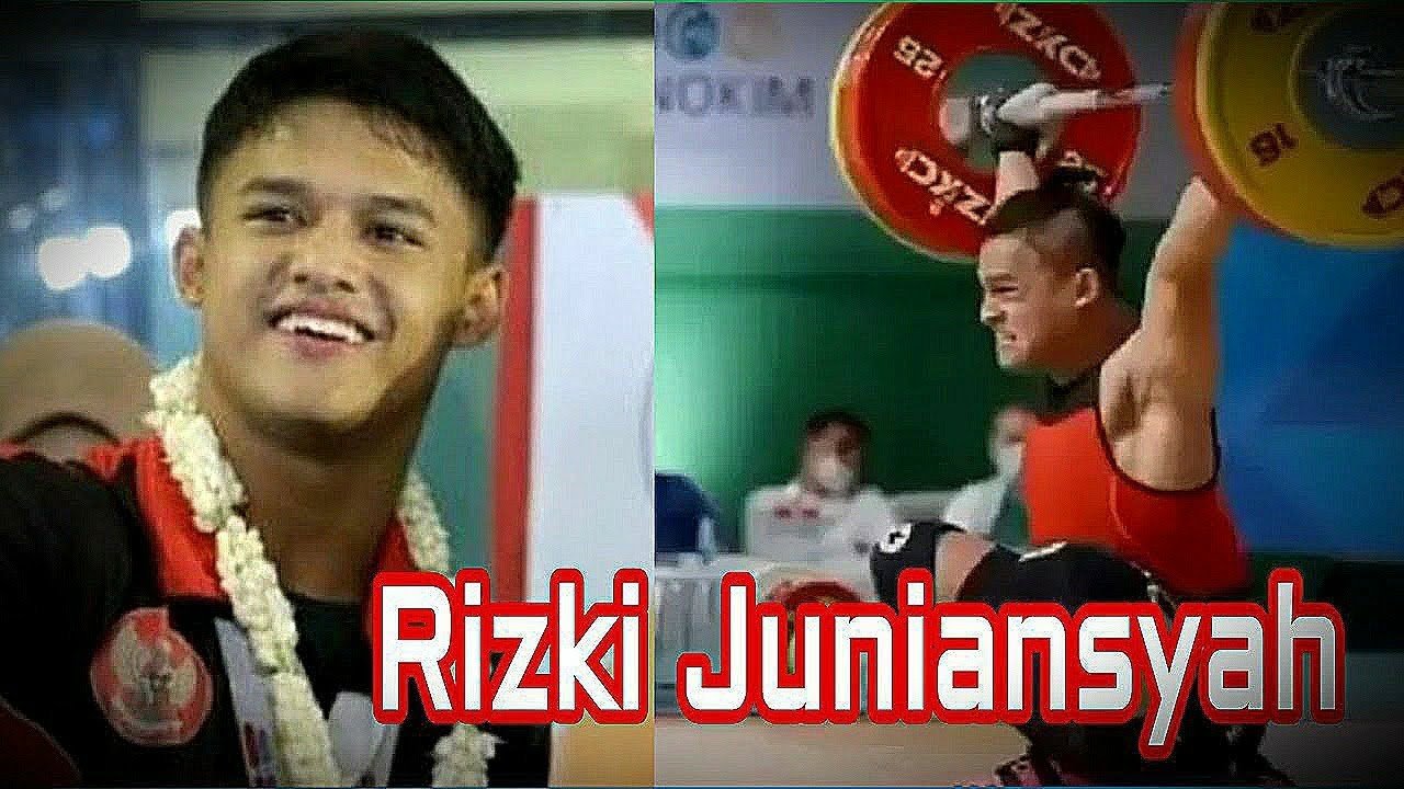 Profil Rizki Juniansyah | Peraih Medali Emas Angkat Besi Olimpiade ...