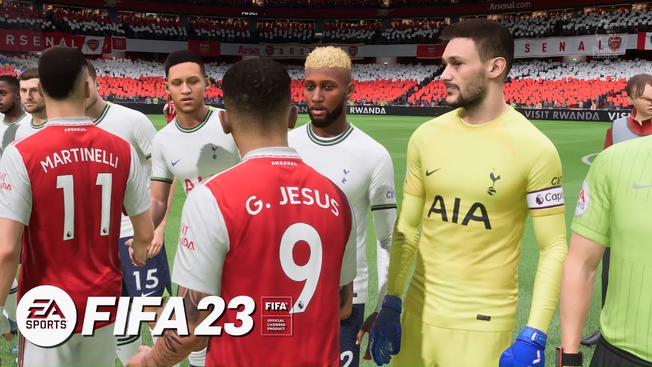FIFA 23 - Arsenal vs Spurs | EPL | PS4™ Gameplay - YouTube