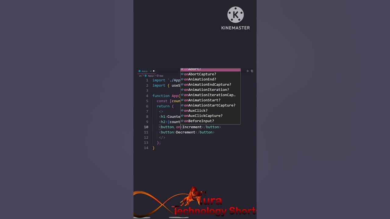Counter Using React Js Shorts Viralshort Viralvideo Reactjs Reactjstutorial