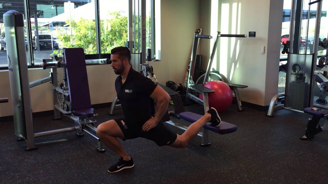 Split Squat - Back Foot Elevated - YouTube
