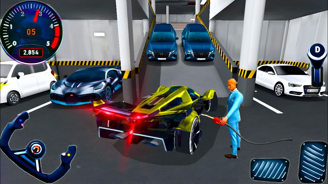 New VIP Number Plate # -349 Mercedes Sunroof Car For Parking-3D Driving ...