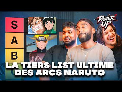 La PLUS GRANDE Tier List des ARCS de NARUTO !! | POWER UP #17