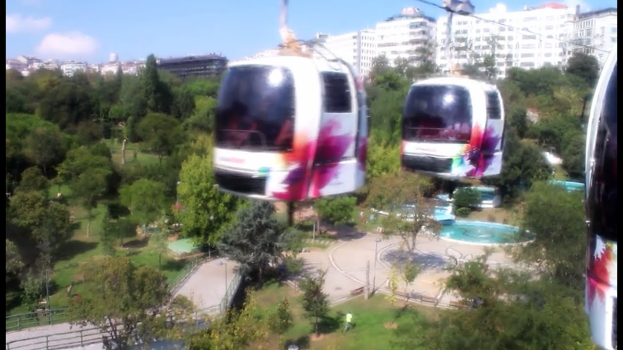 Istanbul Taksim Teleferik - تلفريك اسطنبول تقسيم - YouTube
