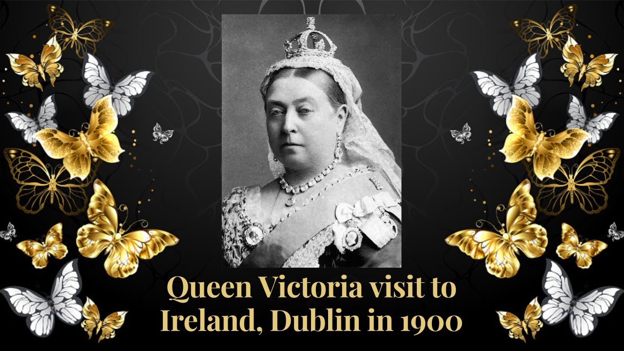 Queen Victoria visit to Ireland, Dublin in 1900, April / Silent Short ...