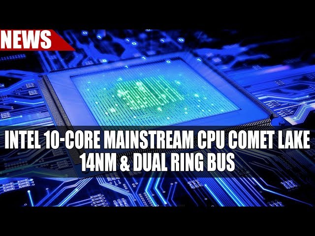 Intel 10th Gen 14nm Comet Lake 10nm Ice Lake 10000