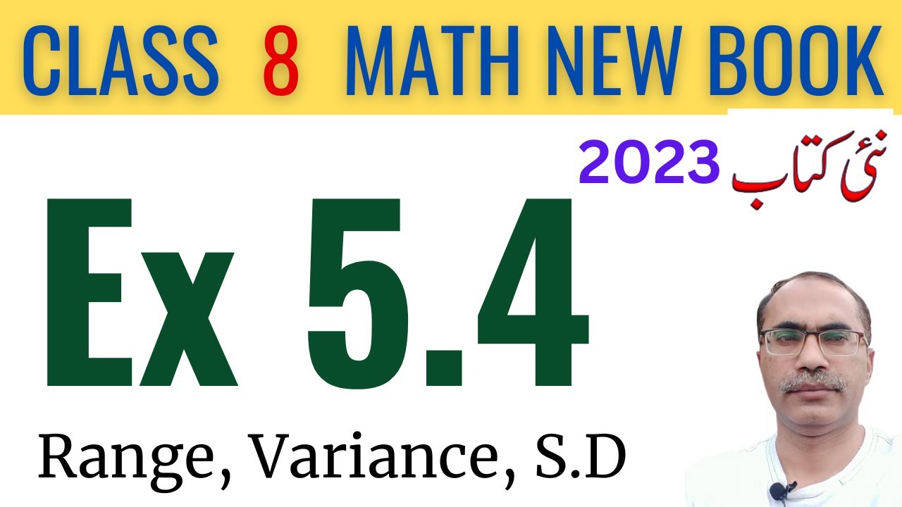 8Th Class Math New Book 2023 Exercise 5.4 || Class 8 Math Chapter 5 Ex ...