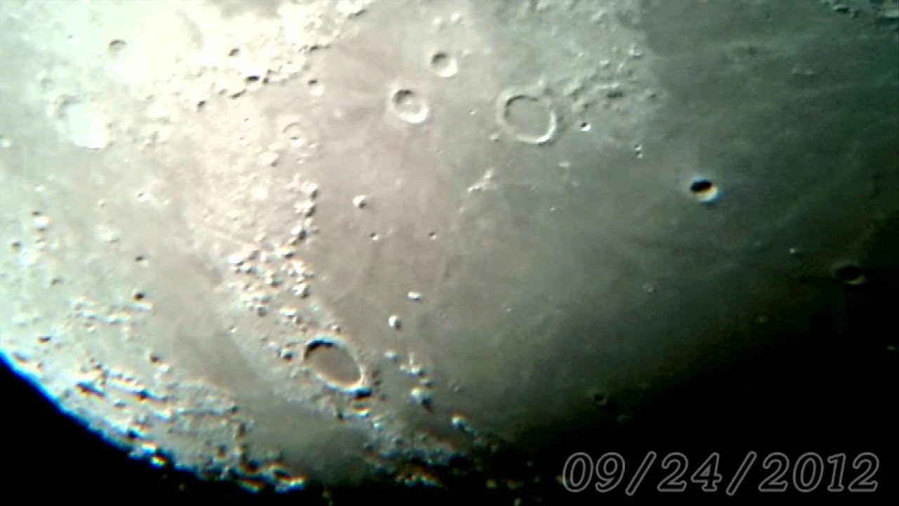 Moon North Pole View - YouTube