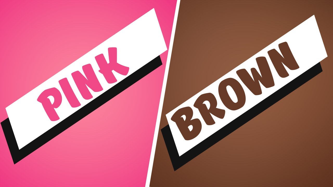 Pink and Brown Colour Challenge| Things that are Pink | Things that are ...