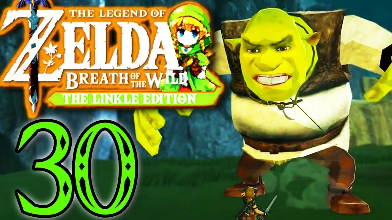 🔴SHREK!? 😳 Zelda Breath Of The Wild: Linkle Mod Part 30 [Deutsch/Mod ...