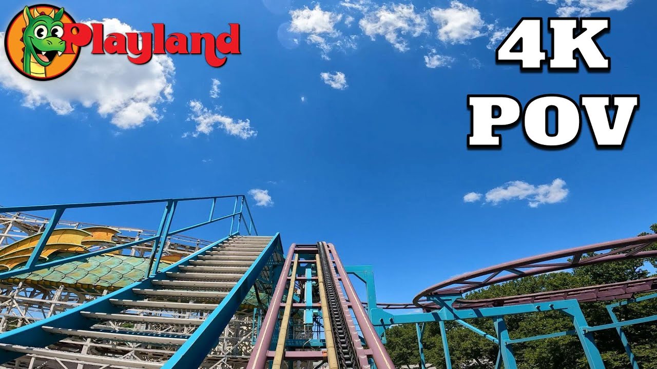 Crazy Mouse Front Row POV [4K] | Rye Playland Park 2022 - YouTube