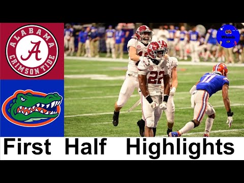 #1 Alabama vs #7 Florida SEC Championship First Half Highlights | 2020 ...