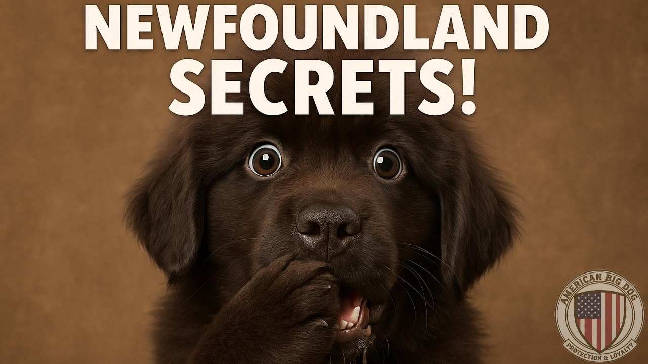 6 Secret Traits of the Newfoundland - YouTube