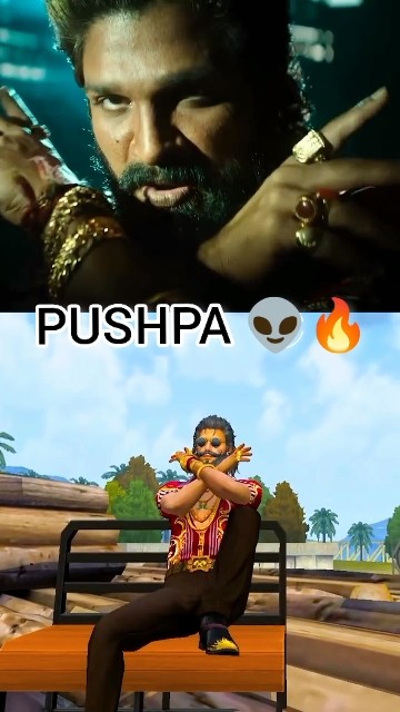 📍PUSHPA THE RULE FF MAX🔥#pushapa2 #music #freestyle #freefire # ...