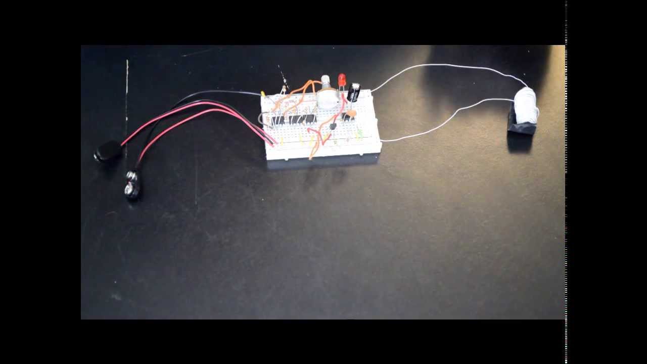 Demonstrating Faraday's law with metal detector ECE/MAE 535 - YouTube