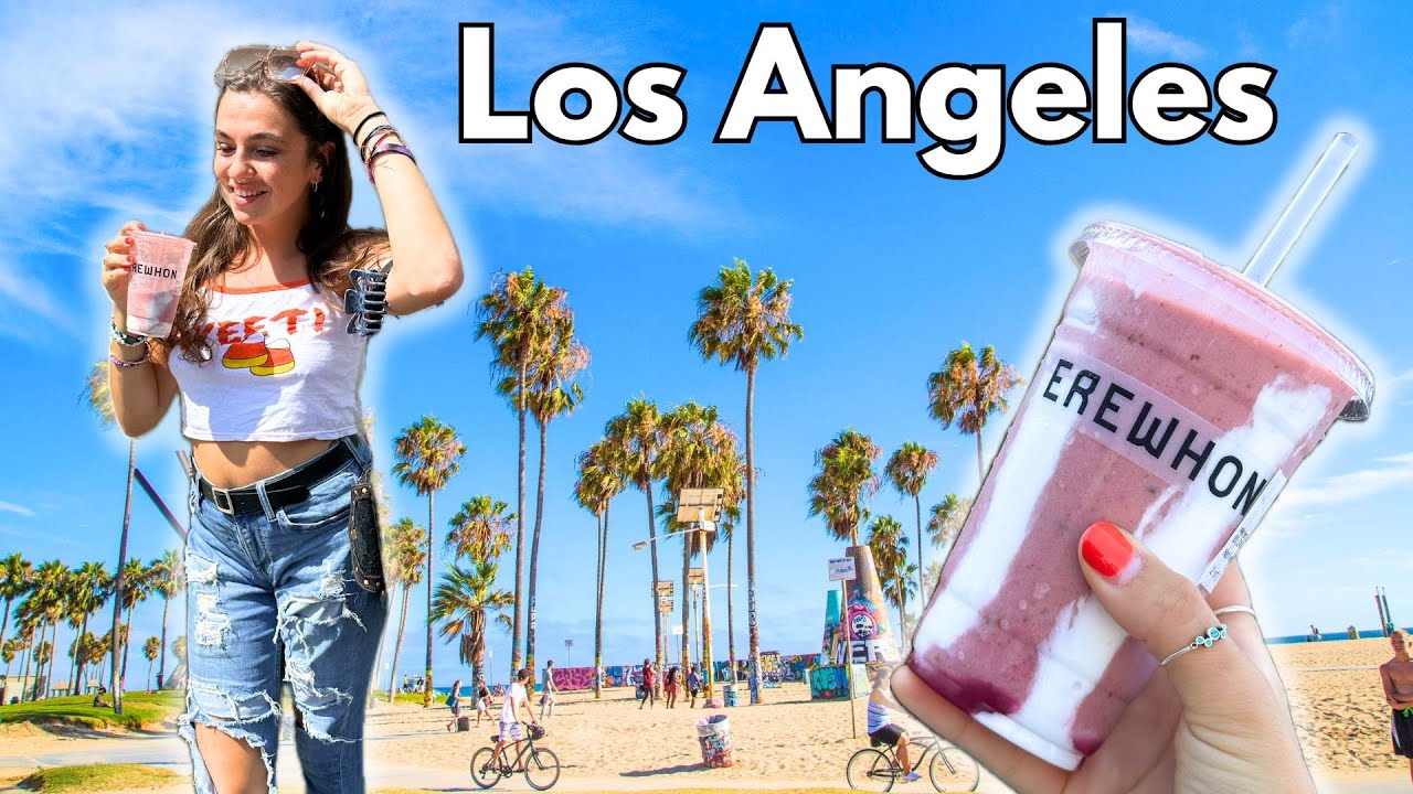 pretending to be an influencer in LA for a day || are the Erewhon ...