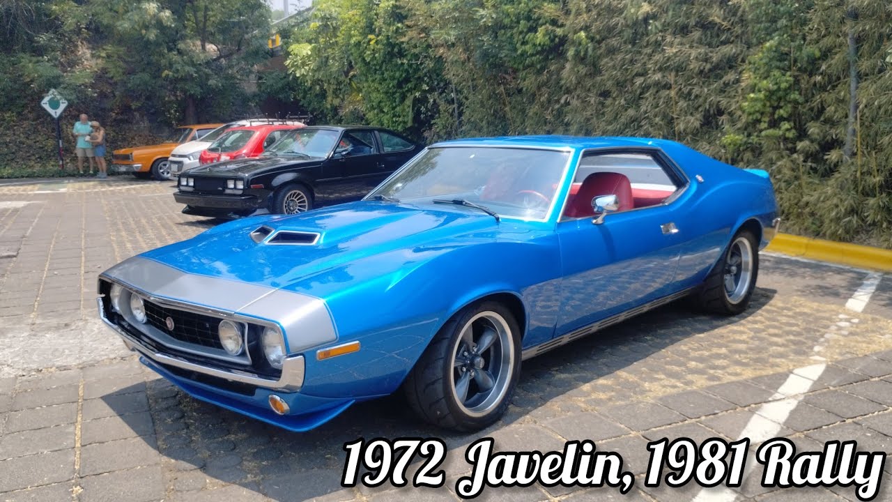 1972 AMC Javelin, 1981 AMC Rally, 1978 Rally AMX - YouTube