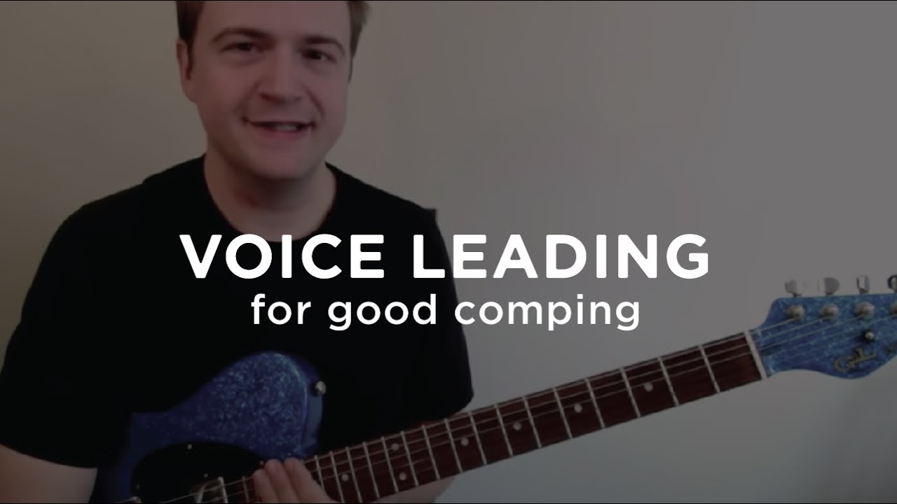 Jazz Guitar Tips: Voice Leading For Good Comping on ii-V-I (2-5-1 ...