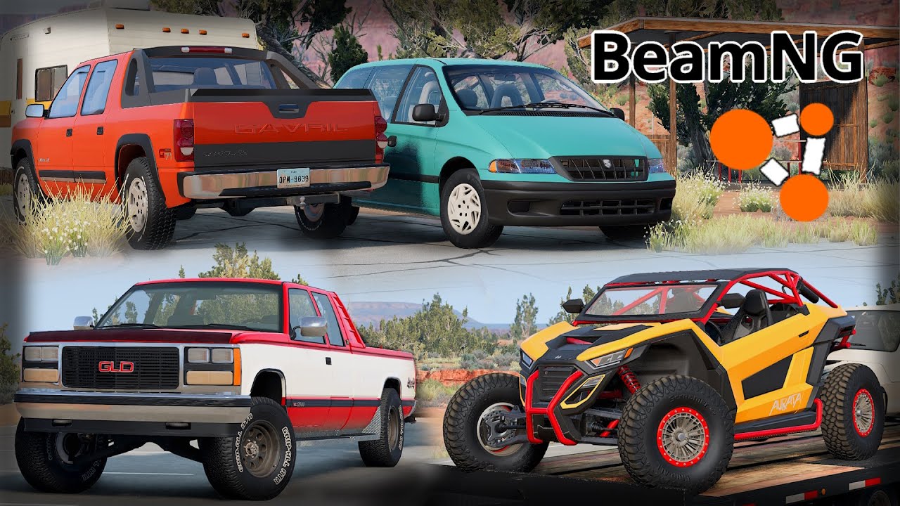 EXPLORING THE VAST CANYONS OF UTAH!! (BeamNG) - YouTube