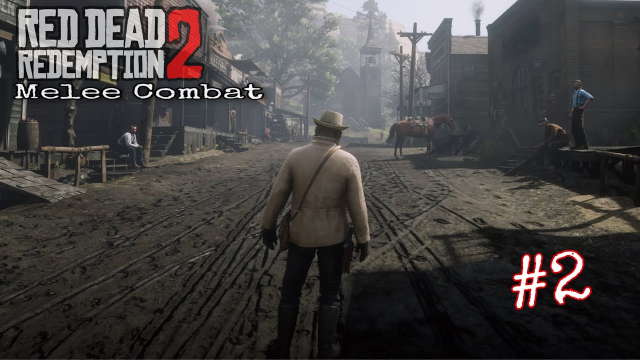 Red Dead Redemption 2 - Melee Combat, Epic Action & compilation #2 ...