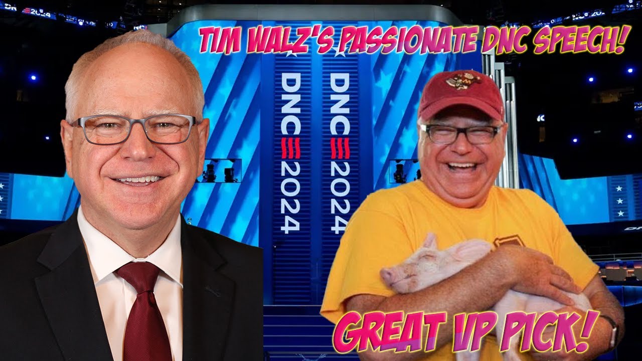 VP Nominee Tim Walz's Full DNC 2024 Speech! #voteblue - YouTube