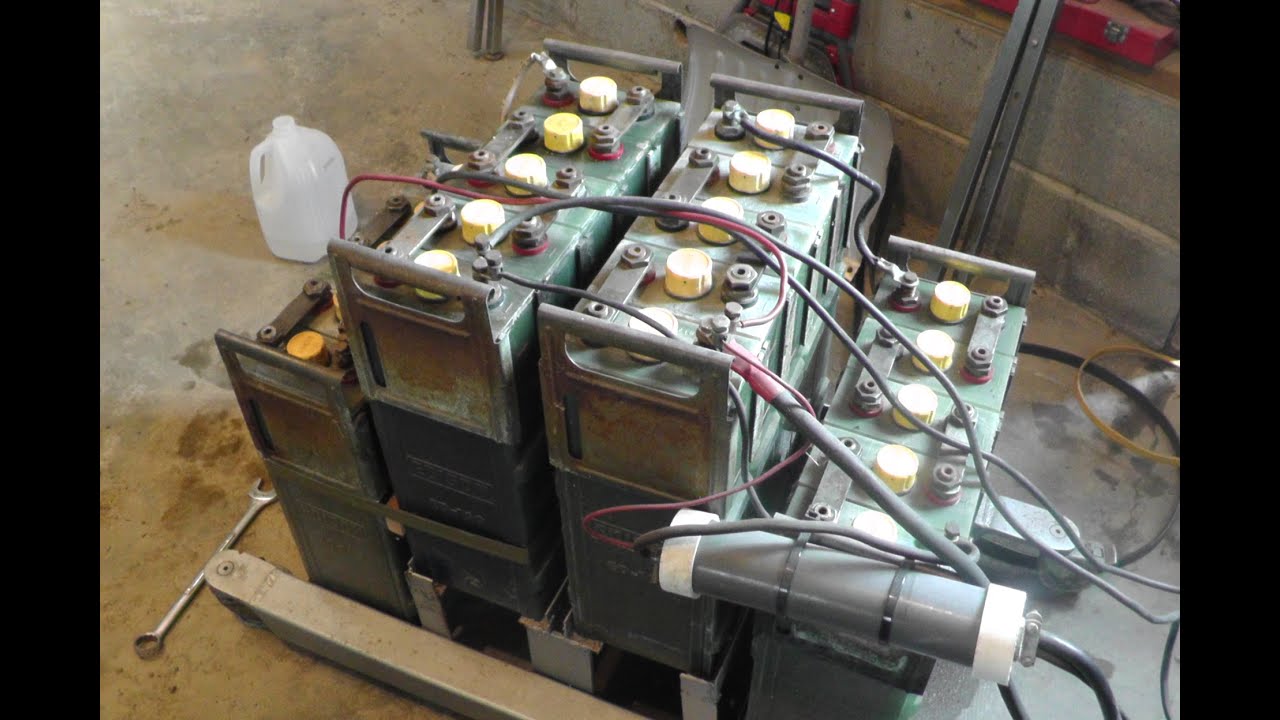 Edison Battery Maintenance - YouTube