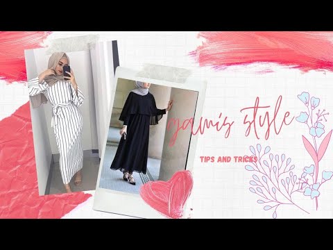 Tips memilih GAMIS bagi tubuh PENDEK dan MUNGIL | OOTD hijaber