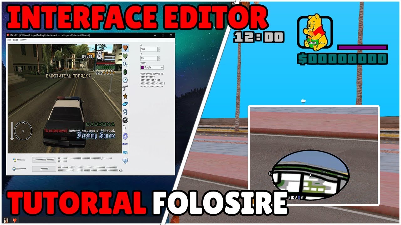 CUM SA FOLOSESTI INTERFACE EDITOR PENTRU SAMP / GTA SAN ANDREAS ...
