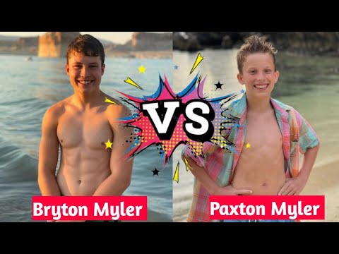 Bryton Myler vs Paxton Myler (Ninja Kidz Tv) Lifestyle Comparison 2023 ...