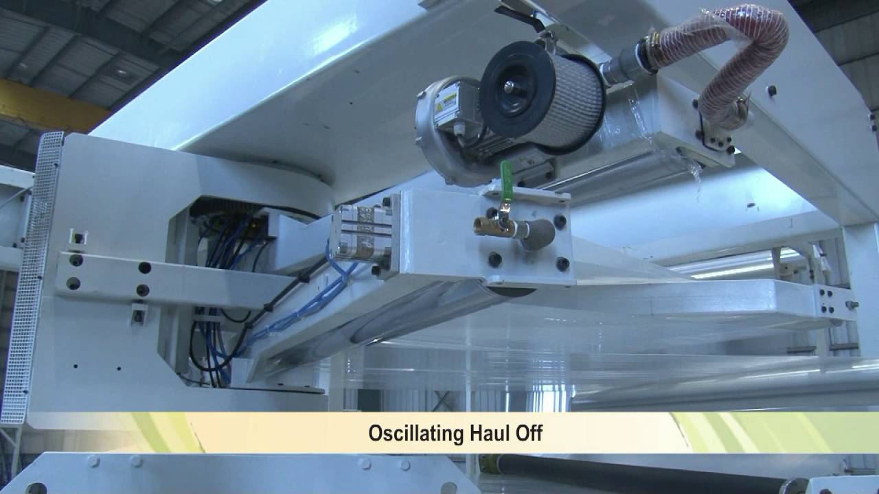 Kabra Three Layer Blown Film Plant IBC - YouTube