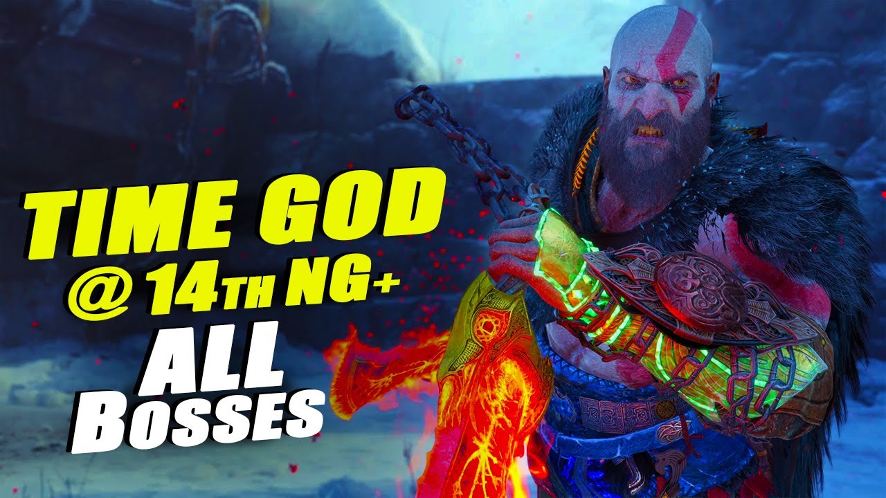 Time God 😲 Kratos 🤜 All Bosses | GMGOW | God Of War Ragnarok - YouTube