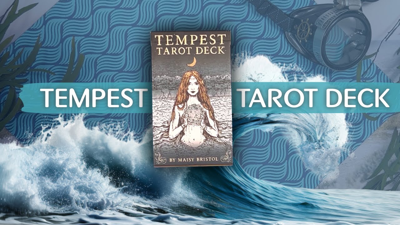 Tempest Tarot Deck has arrived! Let's unbox 🌊 - YouTube