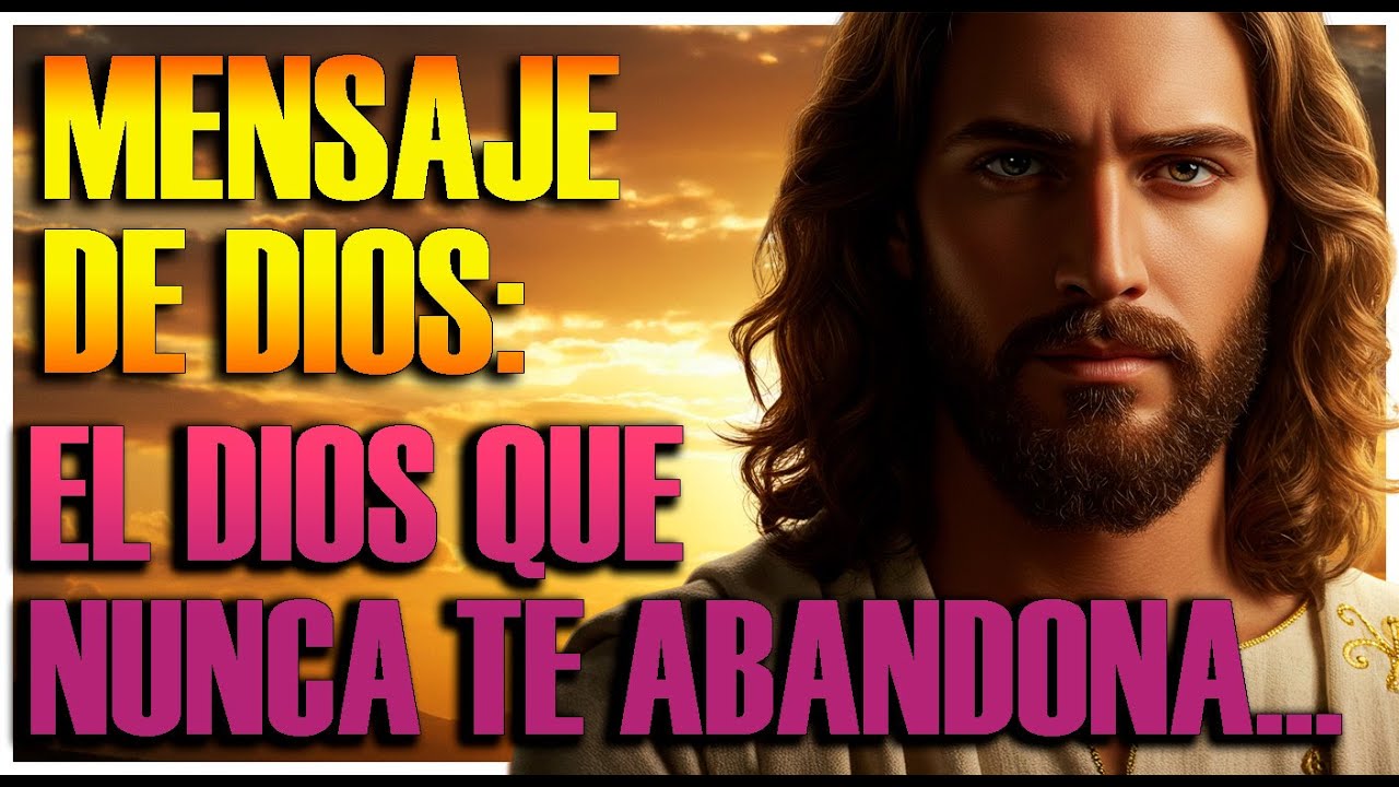 Mensaje de DIOS: EL DIOS QUE NUNCA TE ABANDONA... - YouTube