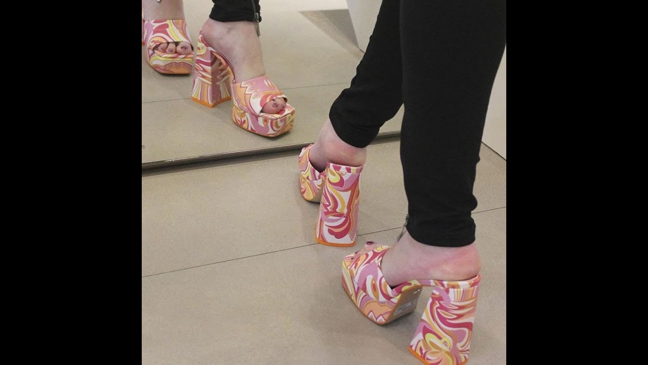 New models of mules and open toes sandals wedges - YouTube