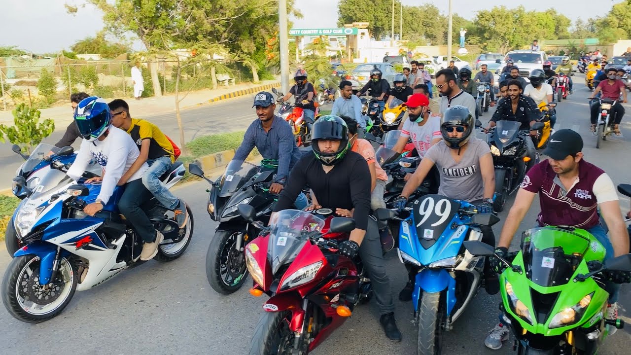 Super Bikes Crazy Ride - Karachi Track Racing | Pakistan Bikers ...
