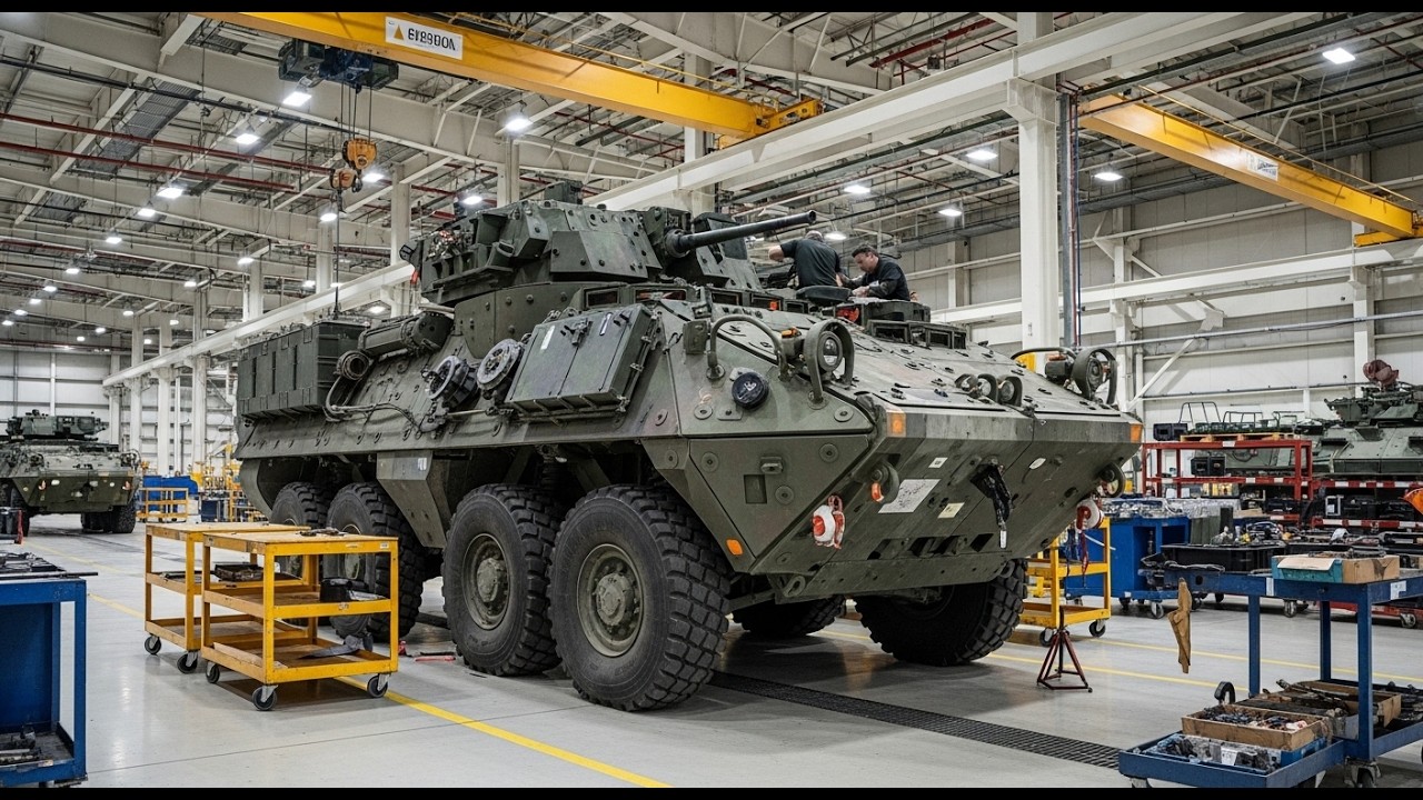 Inside the M1126 Stryker Factory Building the World’s Most Versatile ...