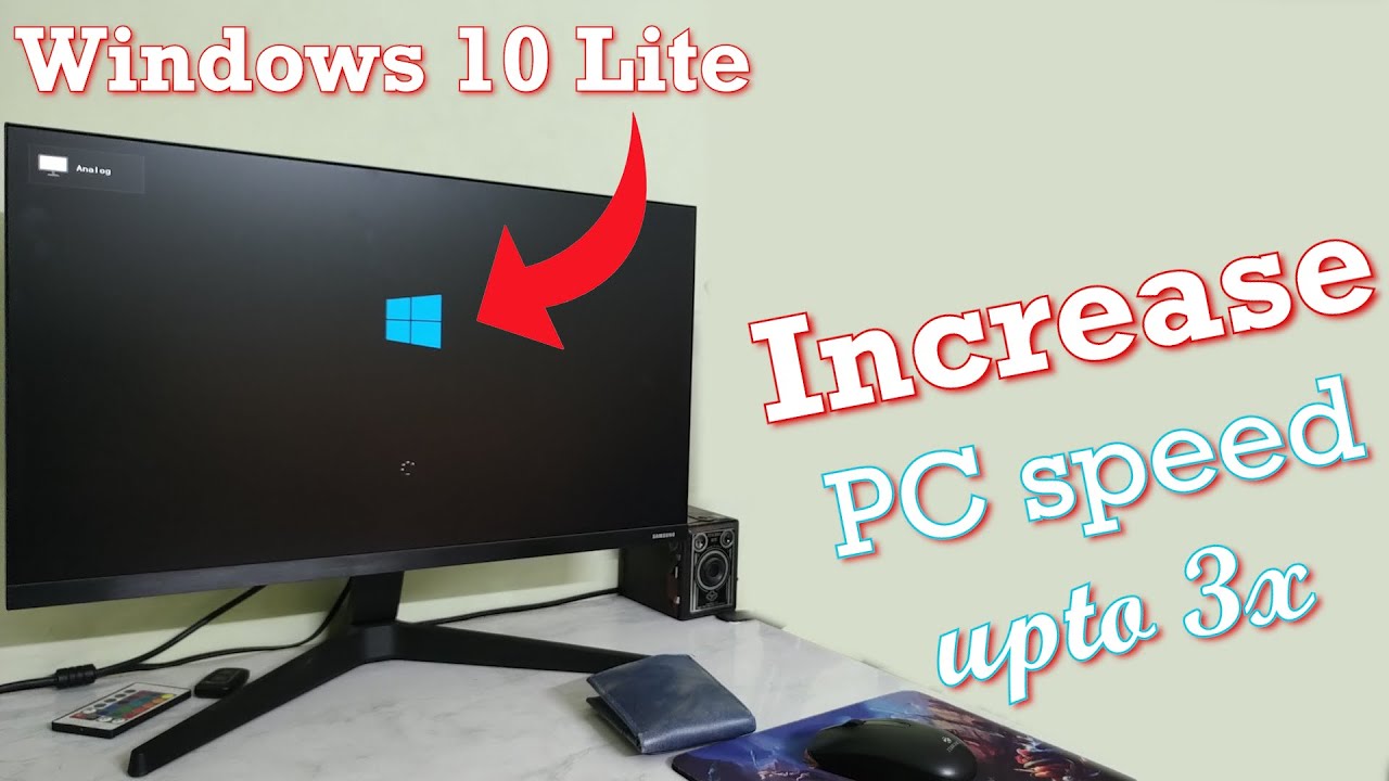 Windows 10 Lite OS complete installation process - YouTube