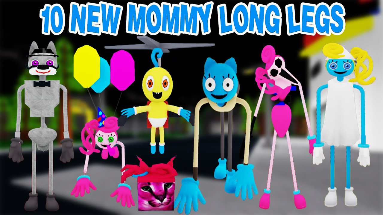 UPDATE - How To Find *10 NEW ALL BADGES* in Find The Mommy Long Legs ...